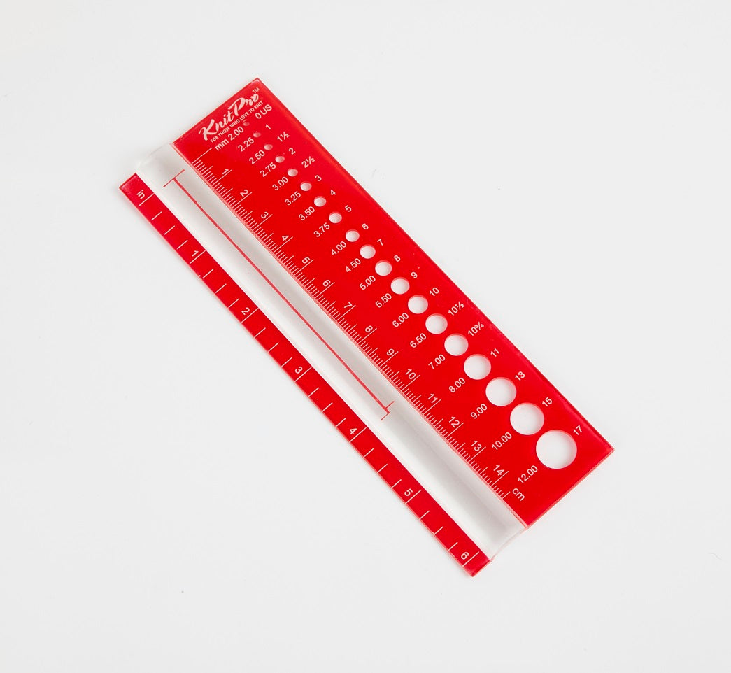 Needle Gauge with Magnifier 10701 – Haus of Yarn