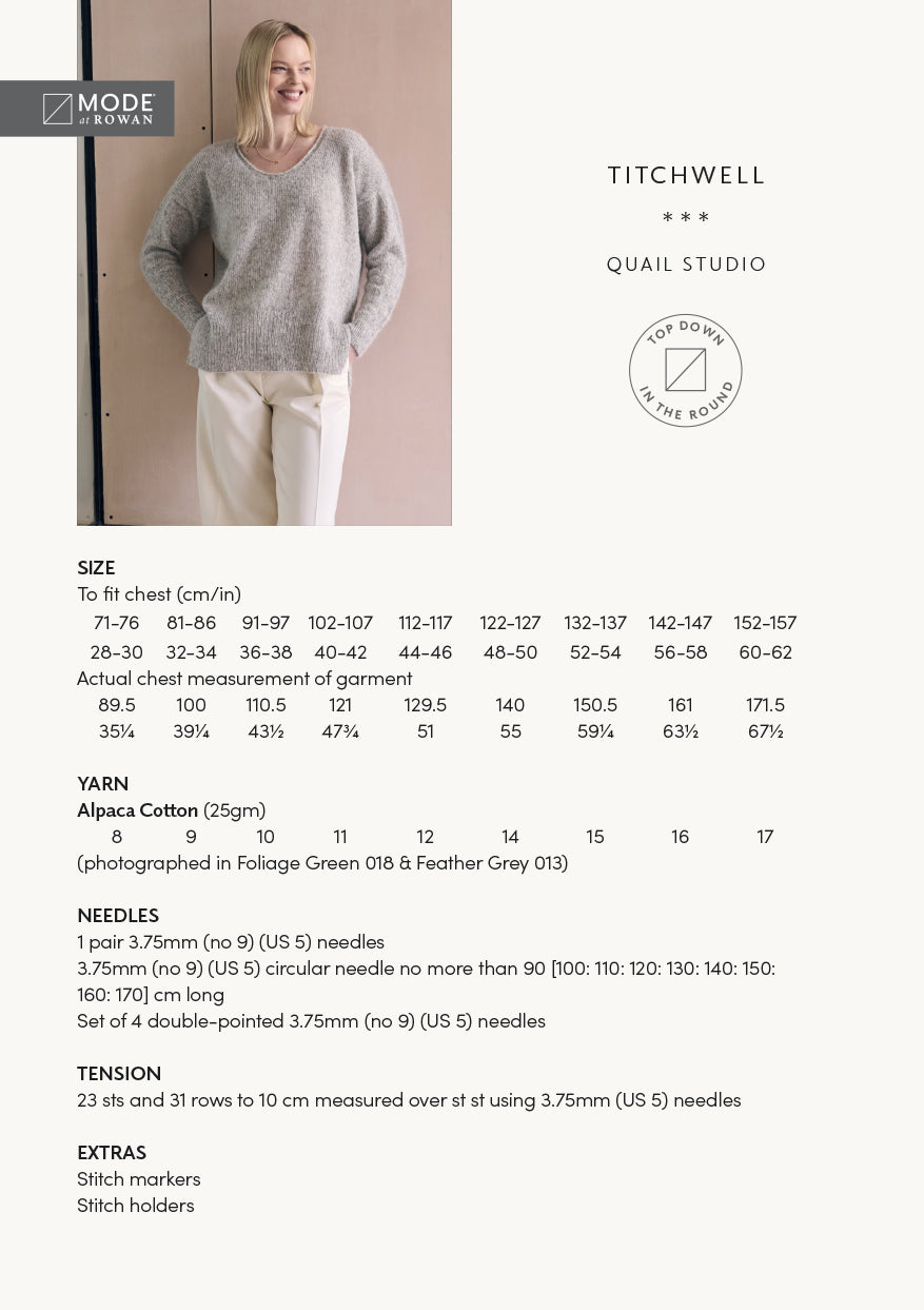 Rowan Mode Patterns – Haus of Yarn