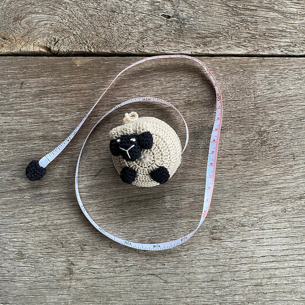 Crocheted Sheep Tape Measure – Haus of Yarn